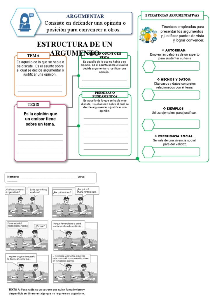 Estructura de Un Argumento 1 | Descargar gratis PDF | Nicotina