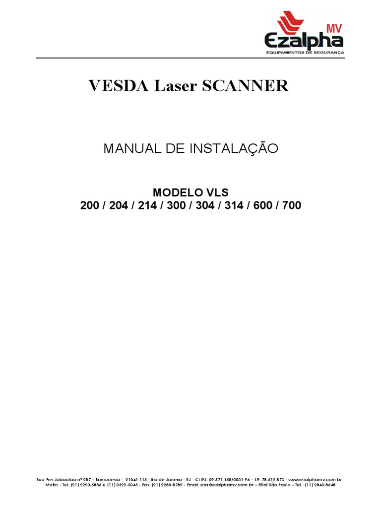 Vesda Laser Scanner - Manual de Instalacao | PDF | Relé | PCs ...
