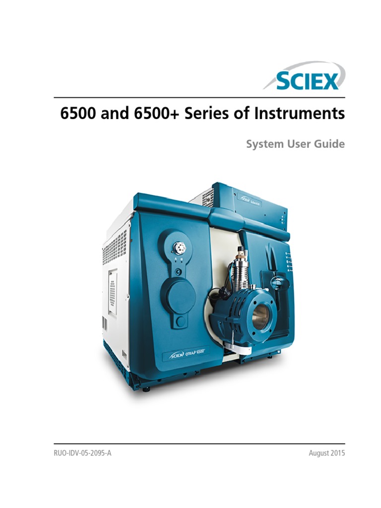 6500 and 6500+ Series of Instruments: System User Guide | Download Free ...