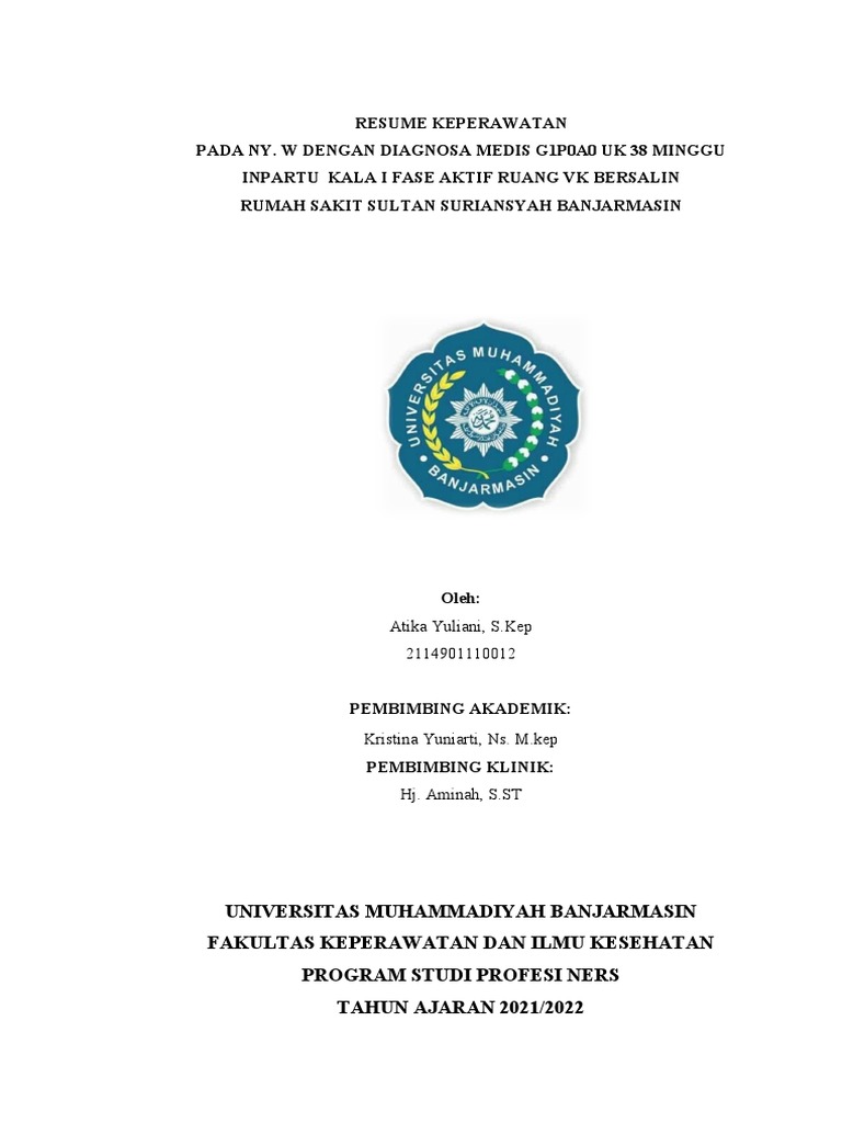 Resume 1 VK ATIKA | PDF