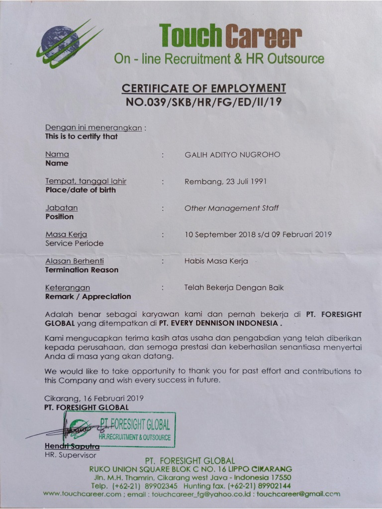 Contoh Pakelaring | PDF