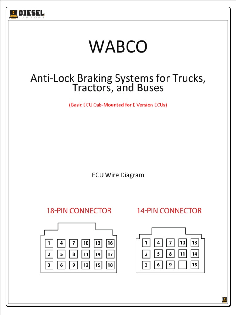 WABCO ABS - E Version (Hydraulic) | PDF | Anti Lock Braking System ...