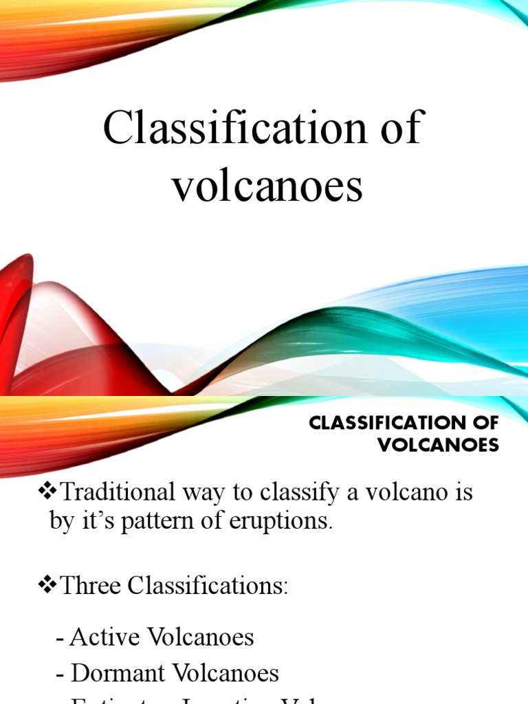 Classification and Types of Volcanoes | PDF | Volcano | Volcanology