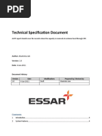 Integration Specification Document | PDF | Interface (Computing) | Specification (Technical ...