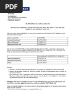 HOME LOAN INTEREST CERTIFICATE For FY 2021-22 | PDF | Loans | Interest