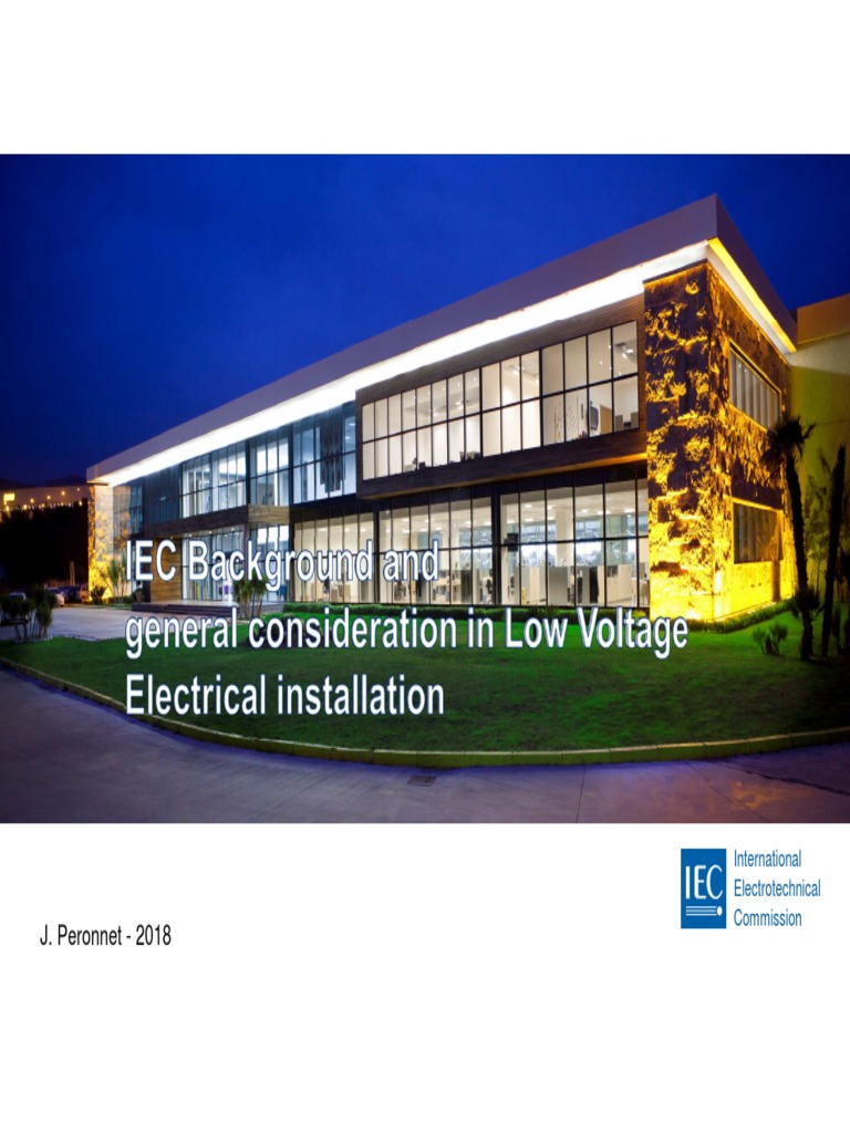 Iec Familiarization - Jacques Peronnet | PDF | International ...