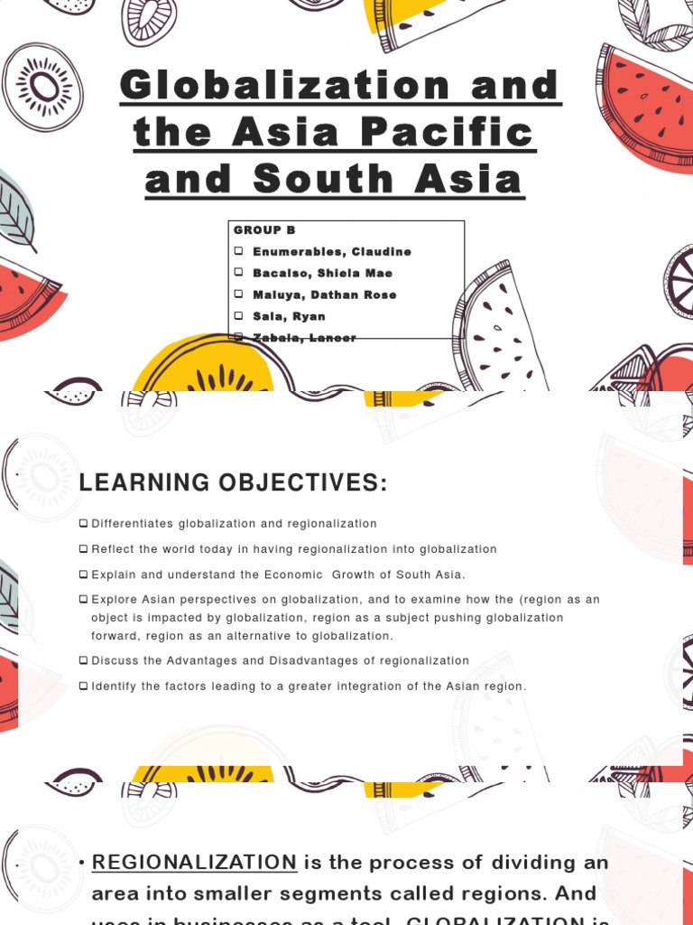 Globalization and The Asia Pacific and South Asia | Download Free PDF ...