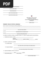 Izjava Zaposlenog o Korišćenju Prevoza Za Dolazak I Odlazak Sa Rada I ...