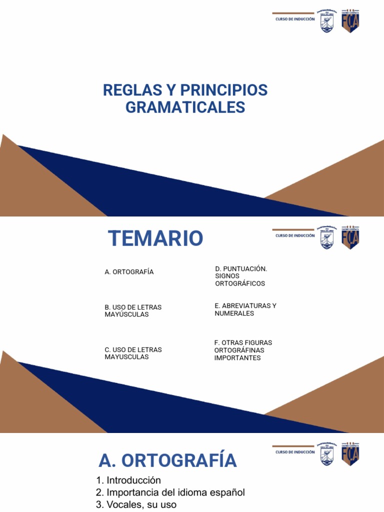 Reglas Gramaticales del Español | PDF | Lengua española | Puntuación