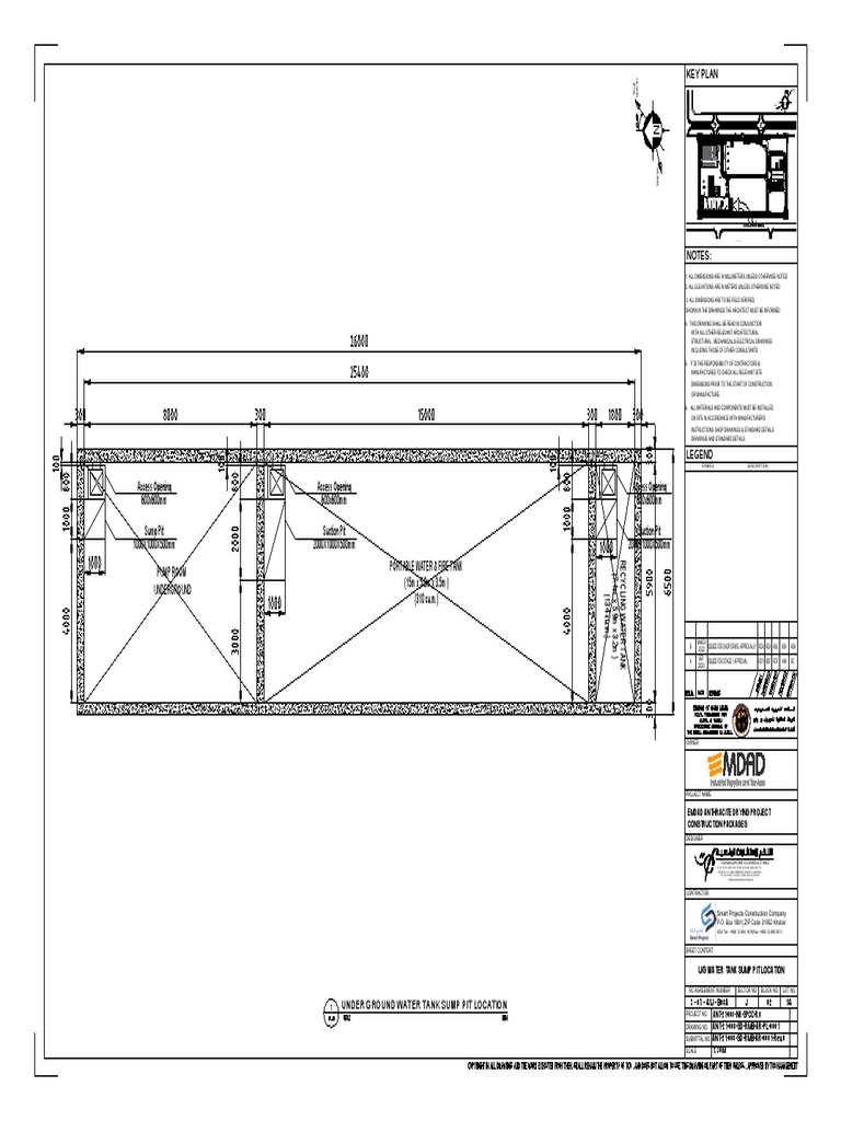 Water Tank Sump Pit Location-Layout1 | PDF | Door | Economic Sectors