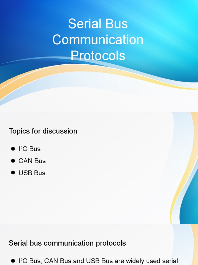 2 02 - Serial Bus Communication Protocols | PDF | Usb | Computer Hardware