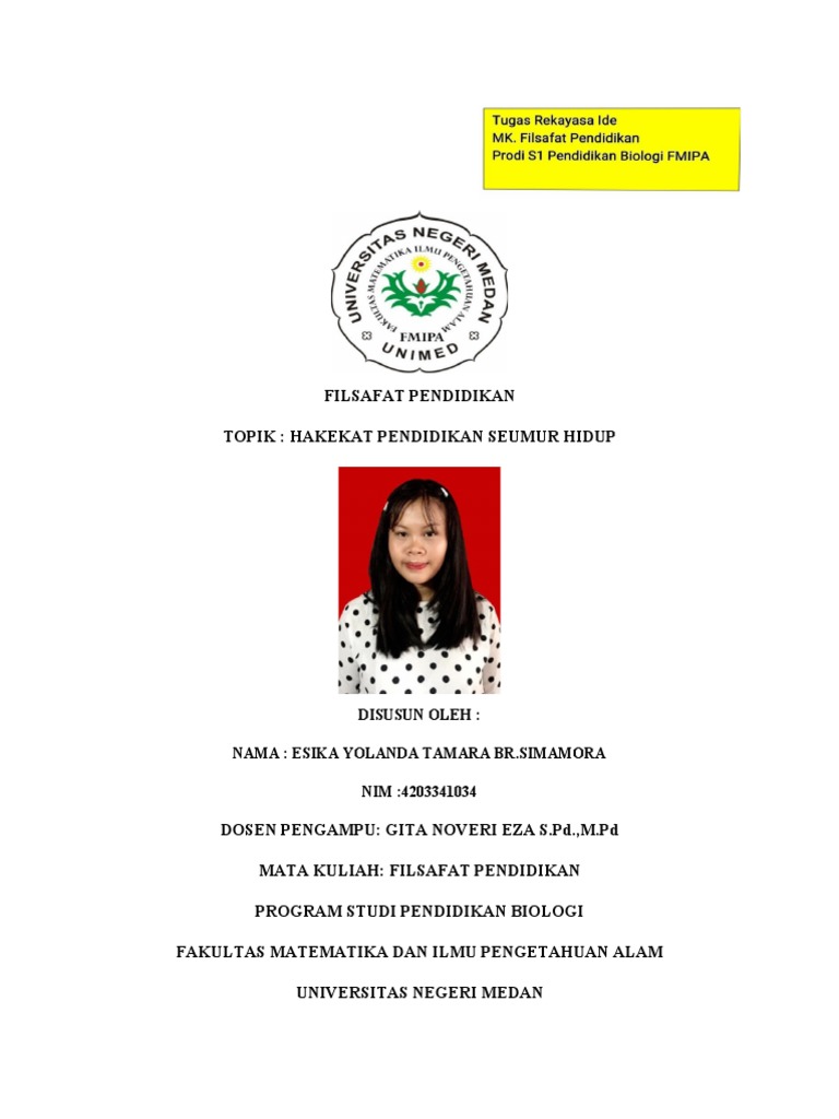 Pendidikan Seumur Hidup: Konsep dan Implikasi | PDF