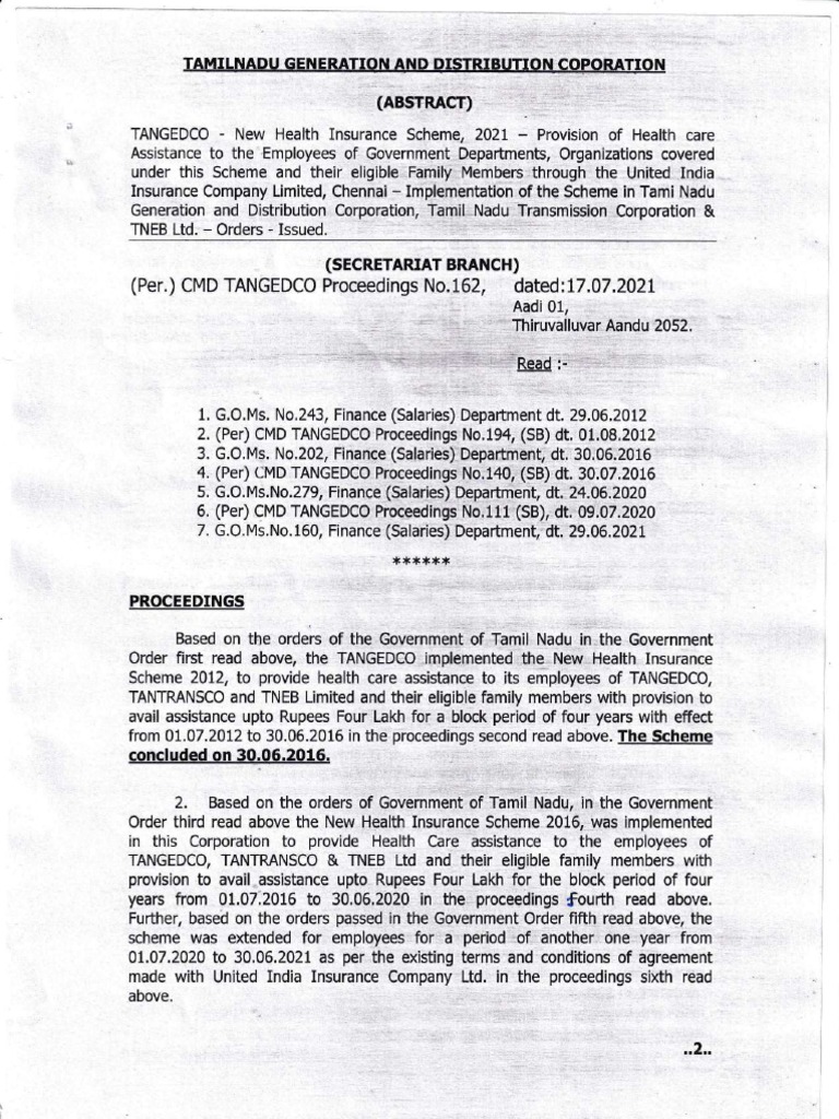 Tneb Nhis 2021 BP No 162 17721 | PDF | Intensive Care Unit | Patient