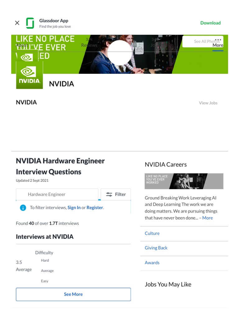 NVIDIA Hardware Engineer Interview Questions | PDF | Intelligence (AI ...