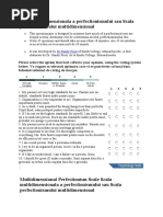 Frost Multidimensional Perfectionism Scale Revisited | Perfectionism ...