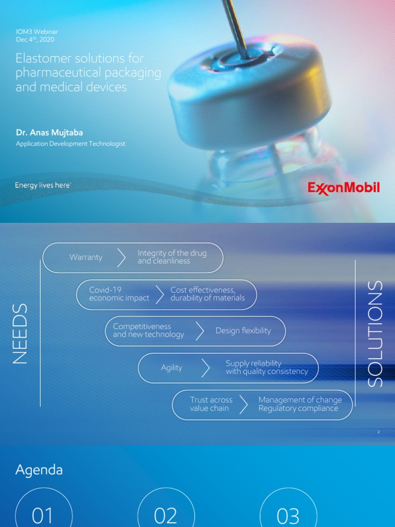 Elastomer Solutions For Pharmaceutical Packaging and Medical Devices ...