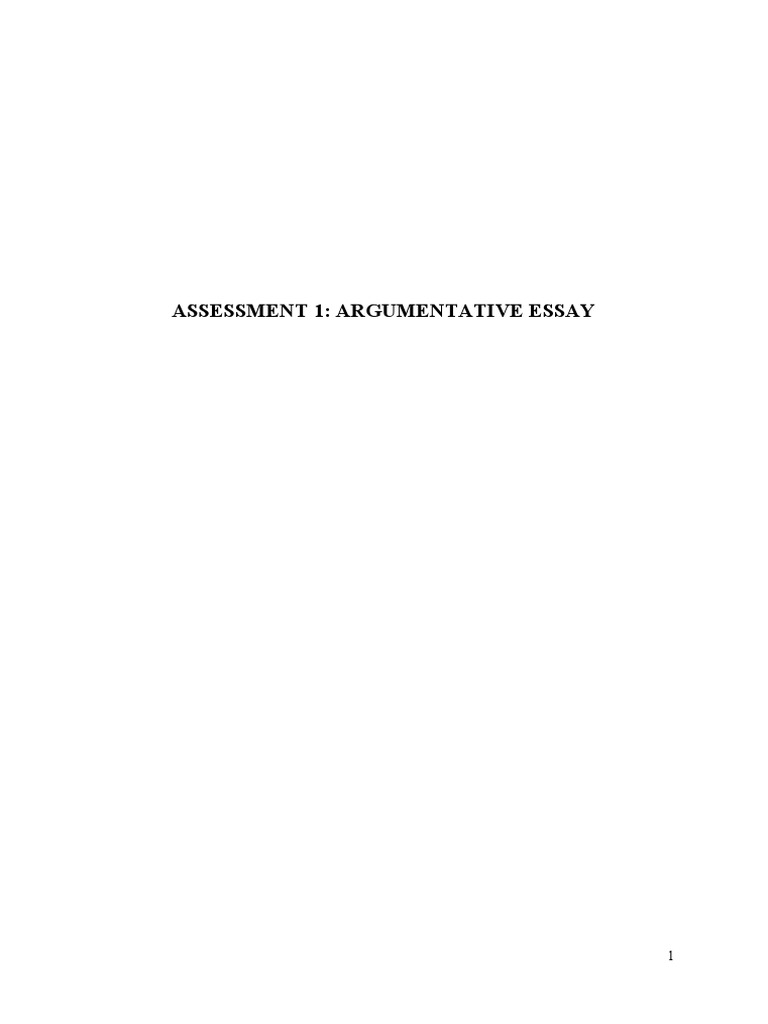 Assessment 1: Argumentative Essay | PDF | Innovation | Theory