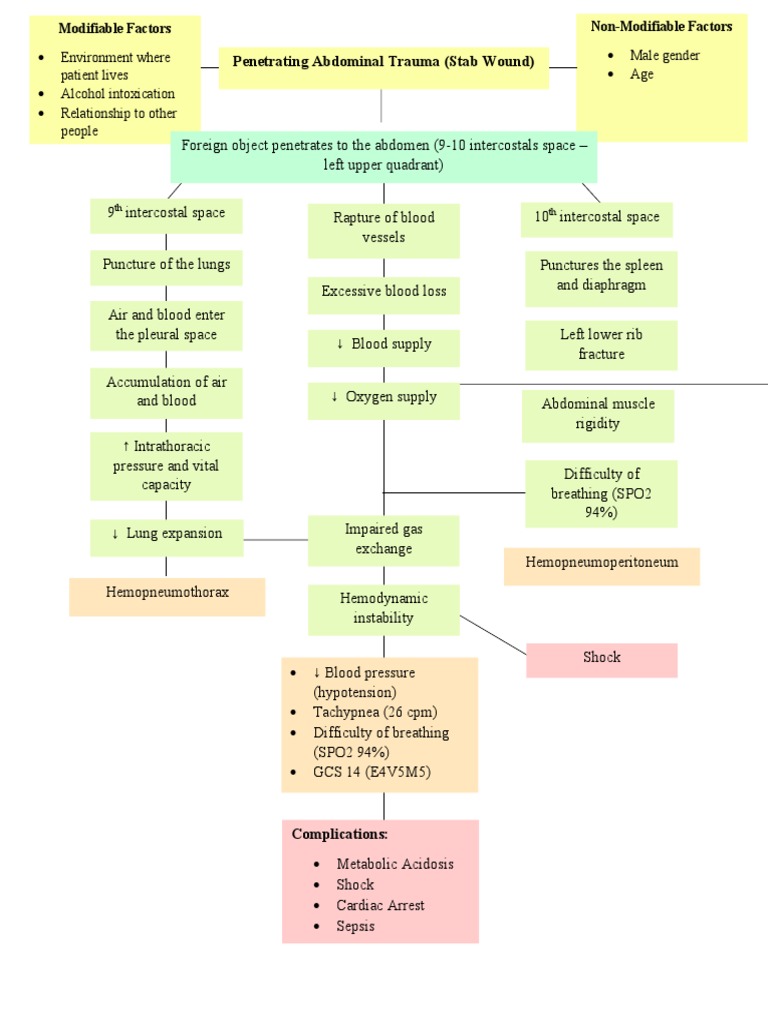 Penetrating Abdominal Trauma (Stab Wound) | PDF | Shock (Circulatory ...
