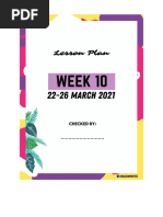 Kssm English Lesson Plan For Form 2 Sample Pdf Lesson Plan