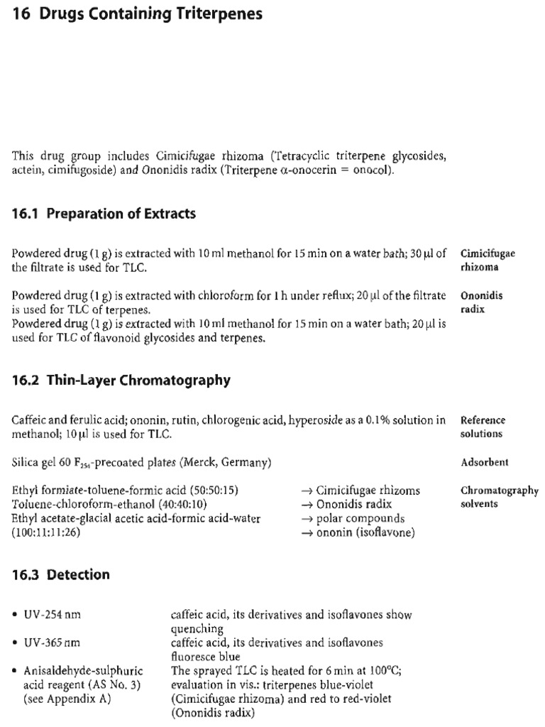 17 - Drugs Containing Valepotriates | PDF | Thin Layer Chromatography ...