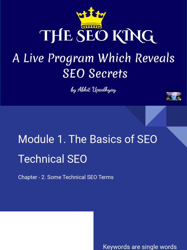 Technical SEO Notes | PDF | Search Engine Optimization | Computing