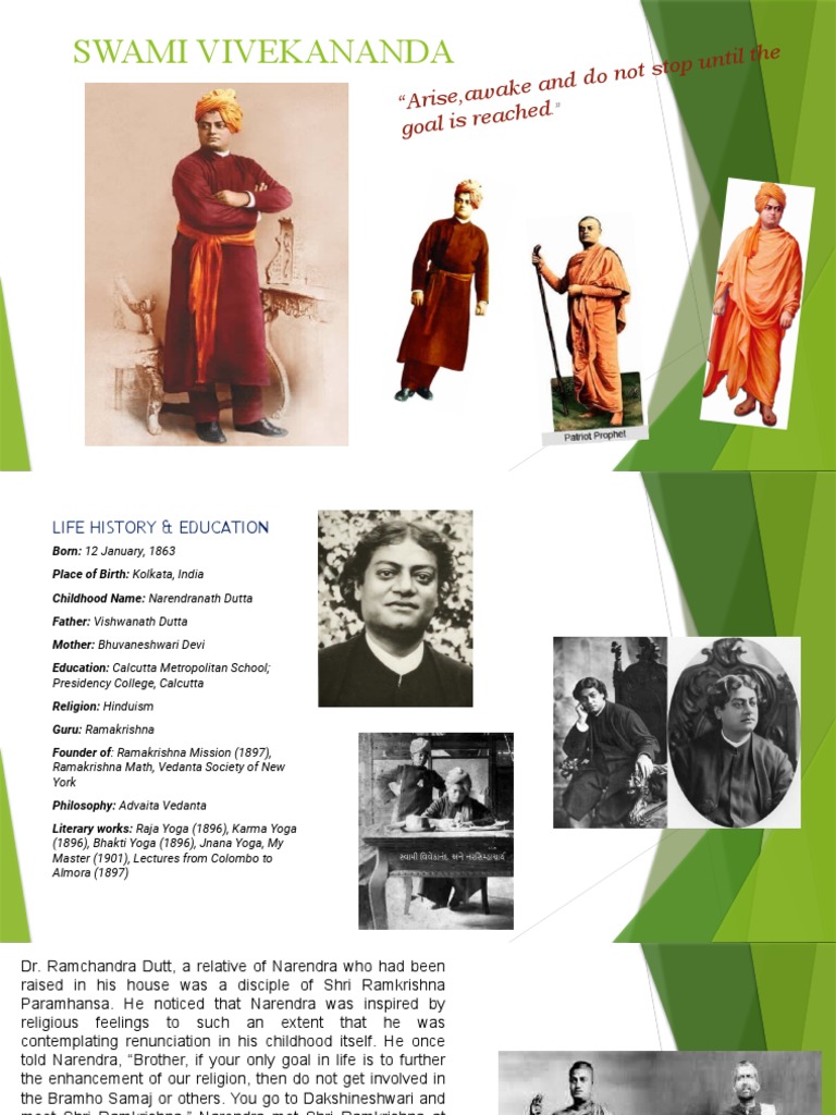 Swami Vivekananda: Life and Legacy | PDF | Swami Vivekananda | Ramakrishna