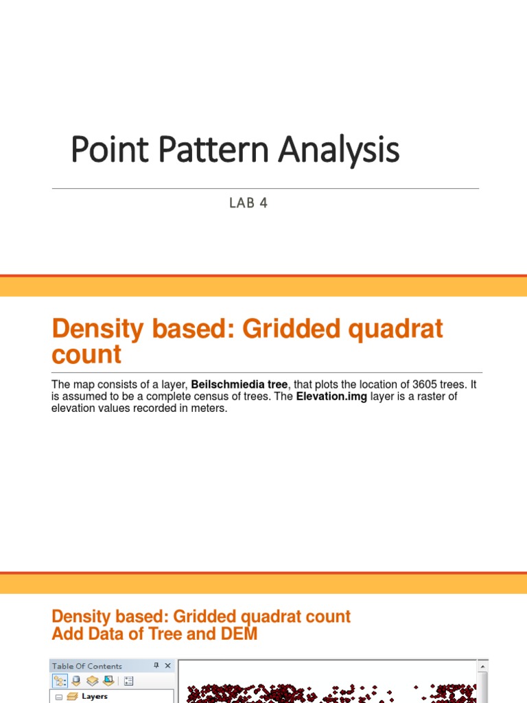 Lab 4. Point Pattern Analysis | PDF | Cartesian Coordinate System ...