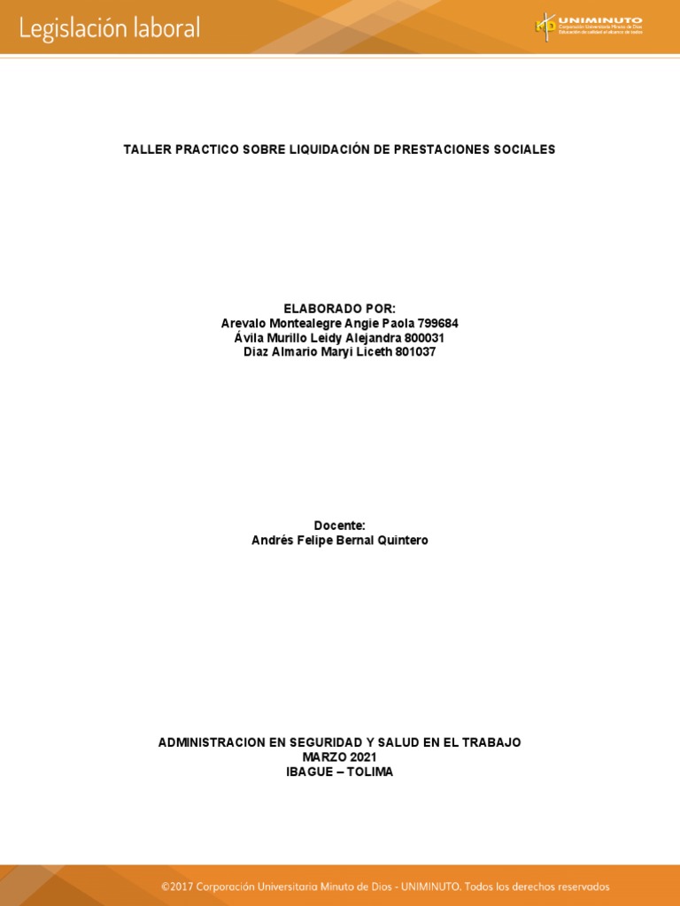 Taller Practico 2 | PDF | Salario | Salario mínimo