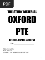 PTE Academic Tutorial PDF | PDF | Language Arts & Discipline