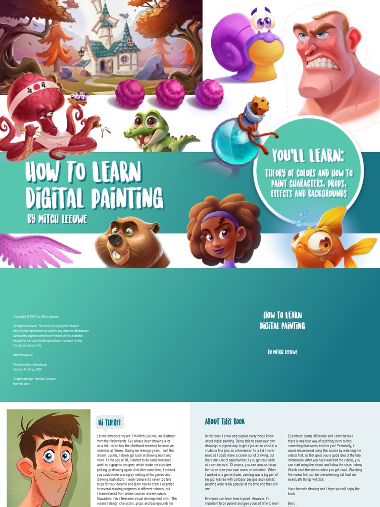 Painting Ebook | PDF | Color | Shadow