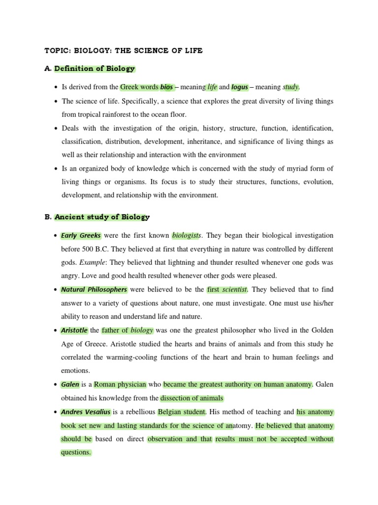 The Science of Life) | PDF | Life | Organisms