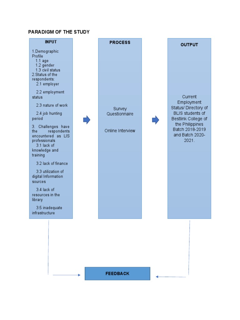 Paradigm of The Study | PDF