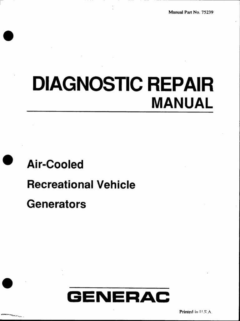 Generac Generator Manual | PDF