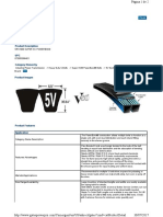 Gates Belt Number and Identification Chart | PDF | Belt (Mechanical ...
