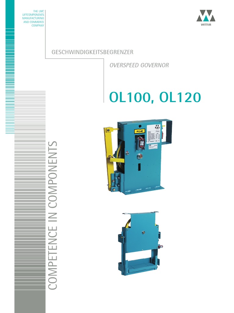 WITTUR Governor OL100 - 120 | PDF