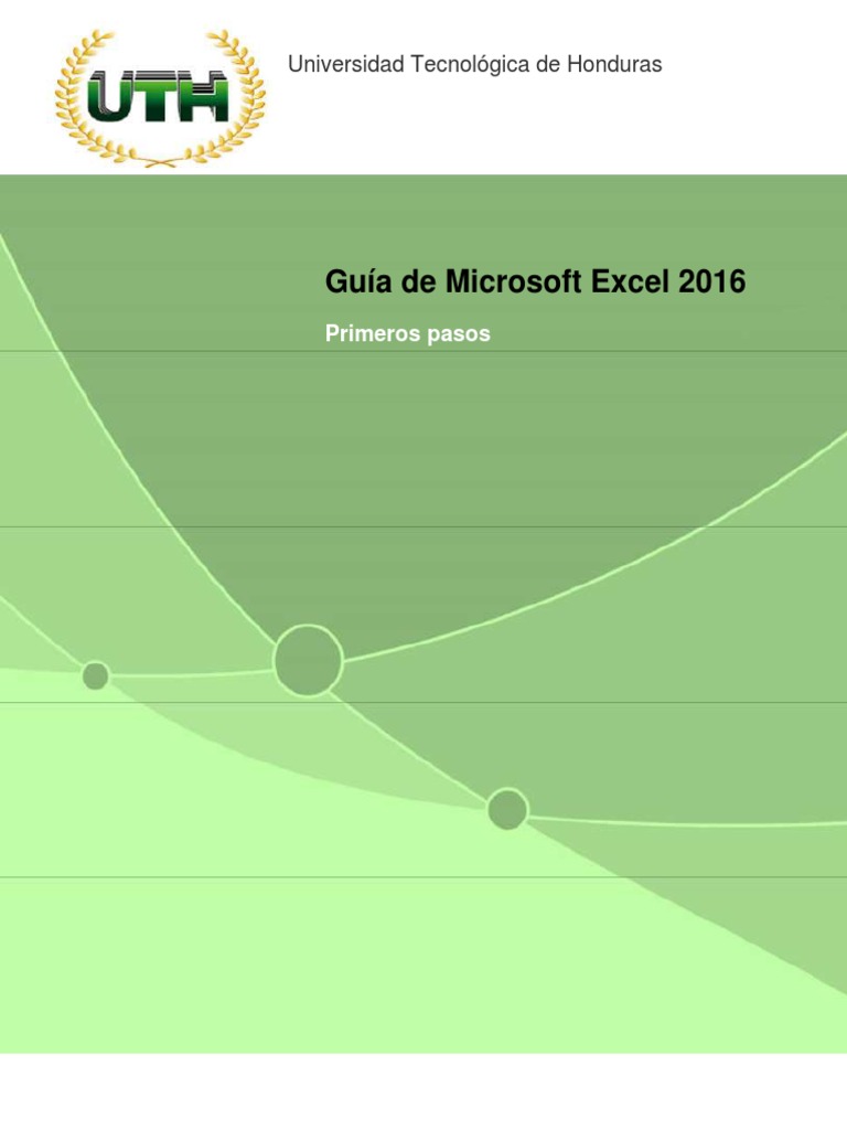 Excel Basico 2016 | PDF | Hoja de cálculo | Microsoft Excel