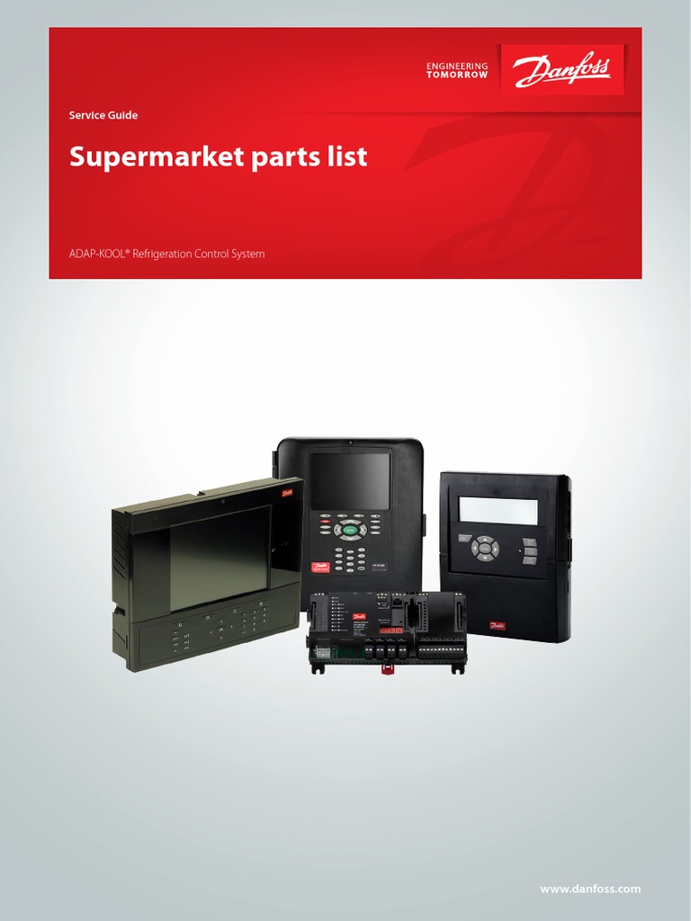 Danfoss - Supermarket Parts List | PDF | Power Supply | Electric Power