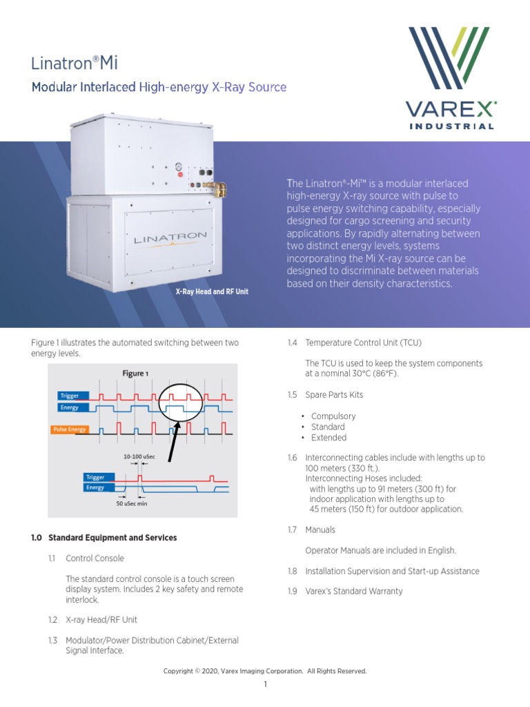 Linatron Mi - 100071885-01 - Rev A | PDF | Absorbed Dose ...