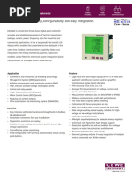 Secure Elite 300 Multifunction Meter | PDF | Power Supply | Electrical ...