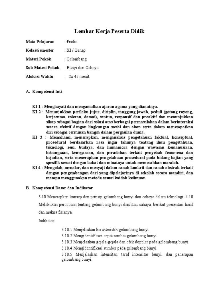 LKPD Mikro Inkuiri | PDF