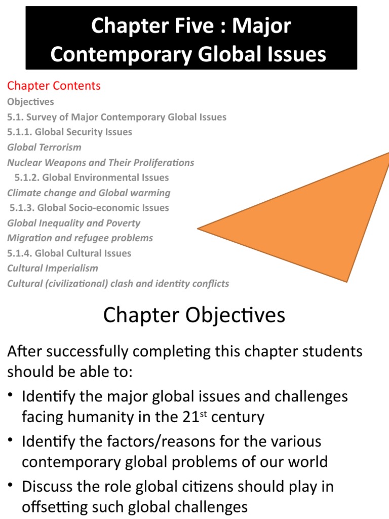 Chapter Five: Major Contemporary Global Issues | PDF | Nuclear ...