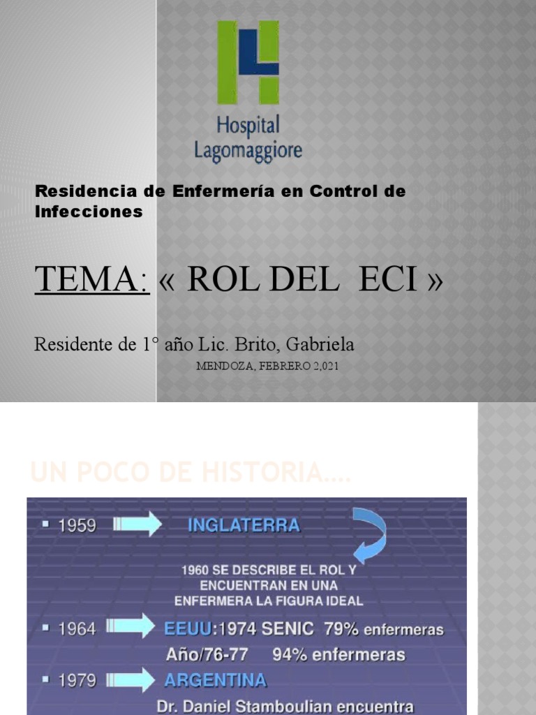 Rol Del Eci | PDF | Enfermería | Ciencias de la Salud