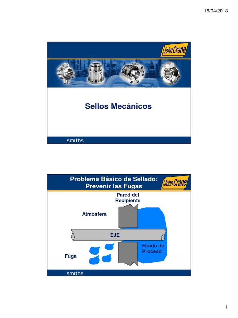 Sellos John Crane Litio | PDF | Presión | Bomba