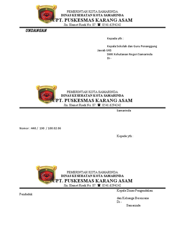 Format Amplop | PDF