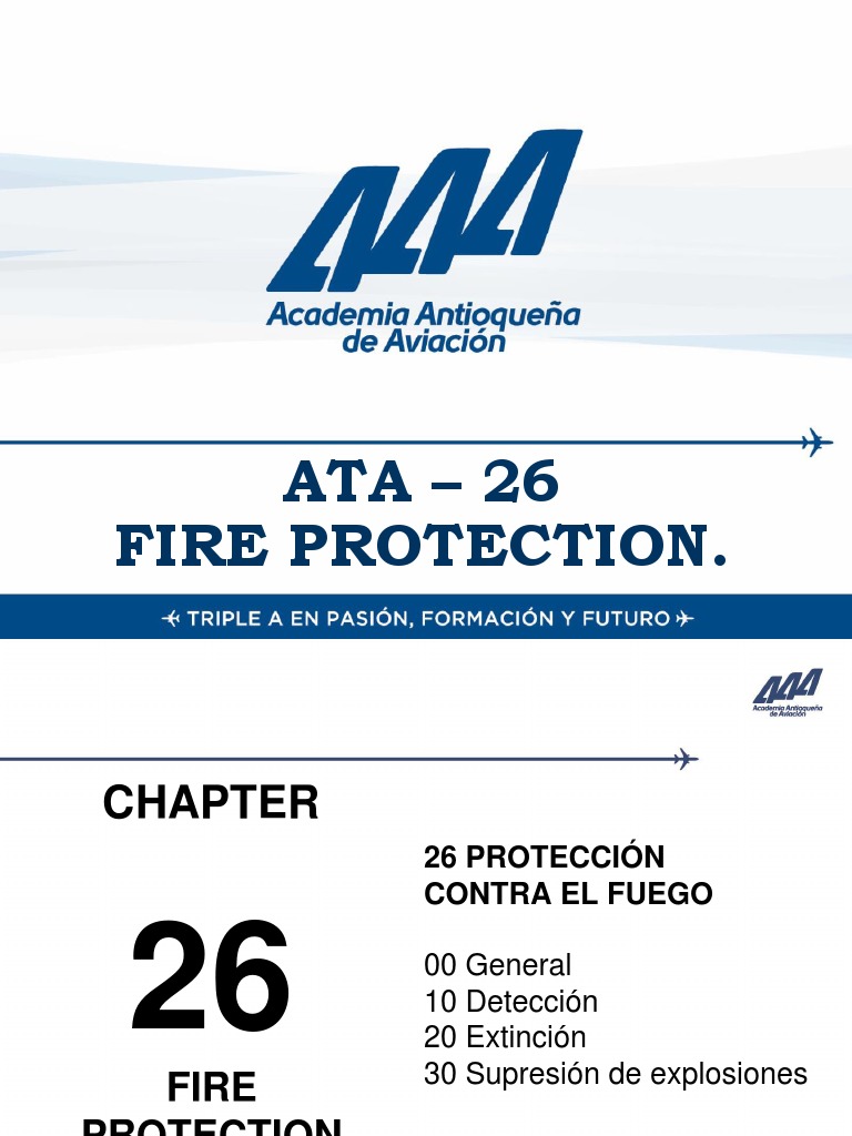 Ata 26 Fire Protection | PDF | Par termoeléctrico | Relé