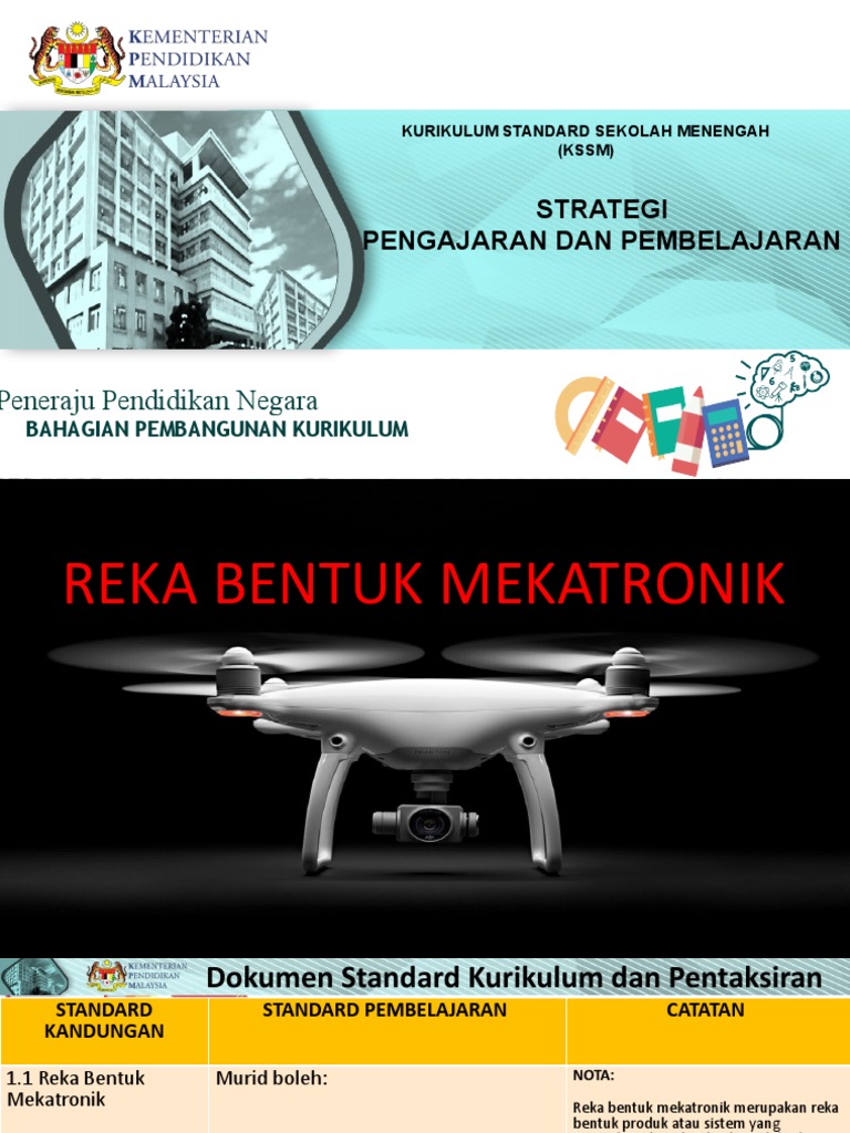Bab 1 - Rekabentuk Mekatronik (1.1.2 Dan 1.1.3) | PDF