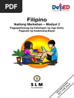 Mga Transitional Devices Sa Filipino | PDF