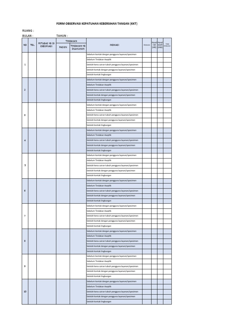 Form Bantu INM | PDF