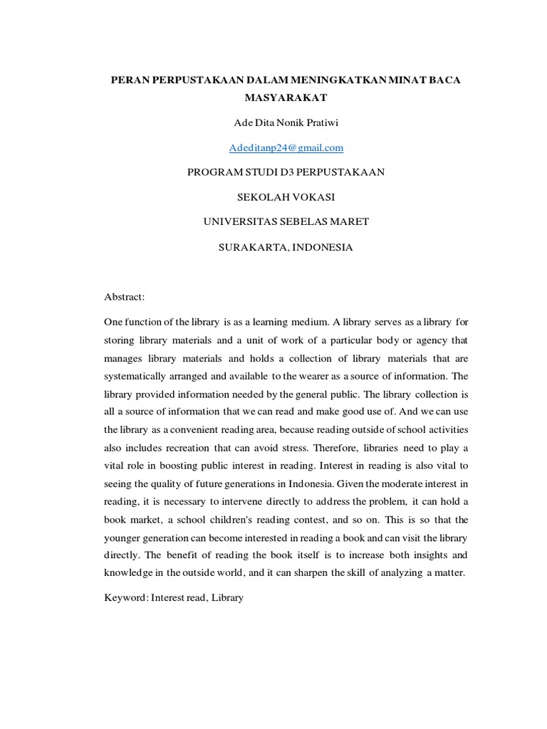 UTS - TPKI - Ade Dita Nonik P - V1020001 | PDF | Karier & Perkembangan | Sains & Matematika