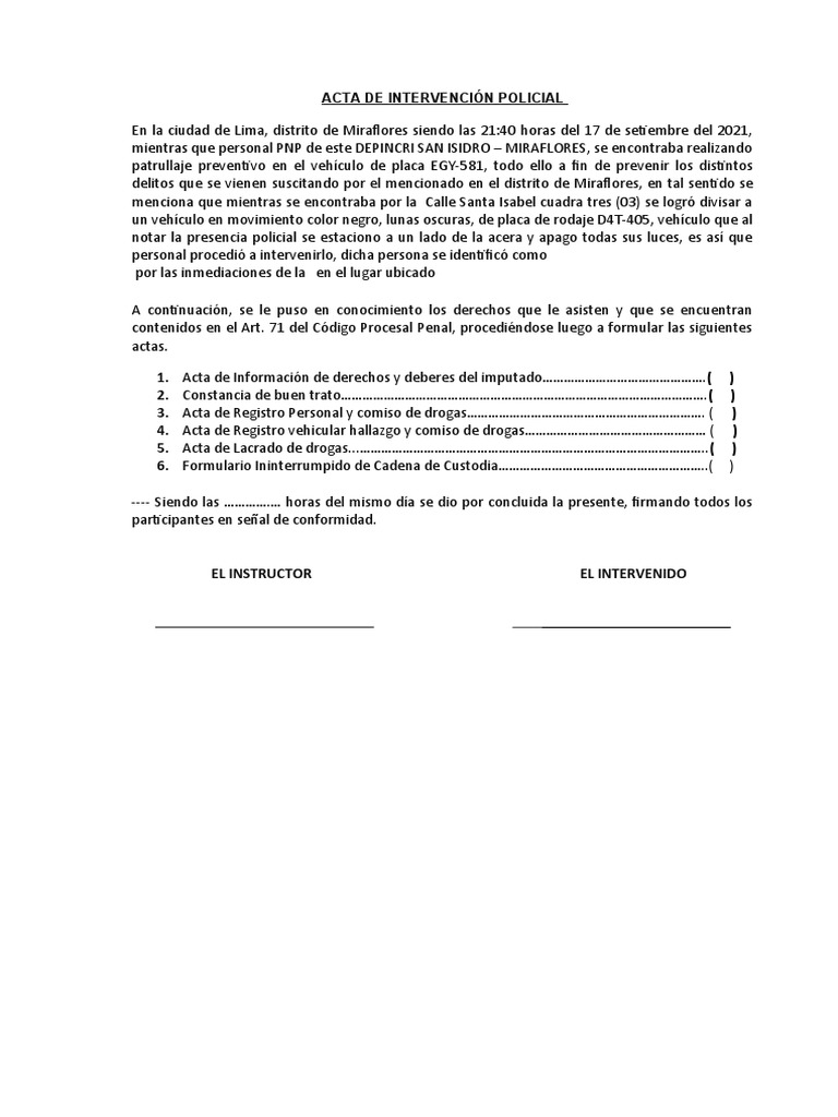 Actas PNP NCPP | PDF | Ley Pública | Gobierno
